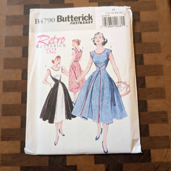 Butterick | Office | Butterick 479 Uncut 952 Vintage Reproduction Sizes ...